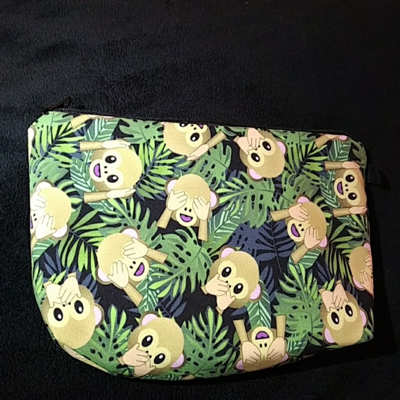 Bags | New Cosmetic Bag Monkeys | Poshmark